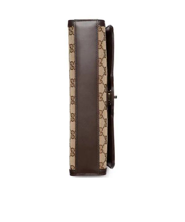 Gucci Luce Small Shoulder Bag - Brown