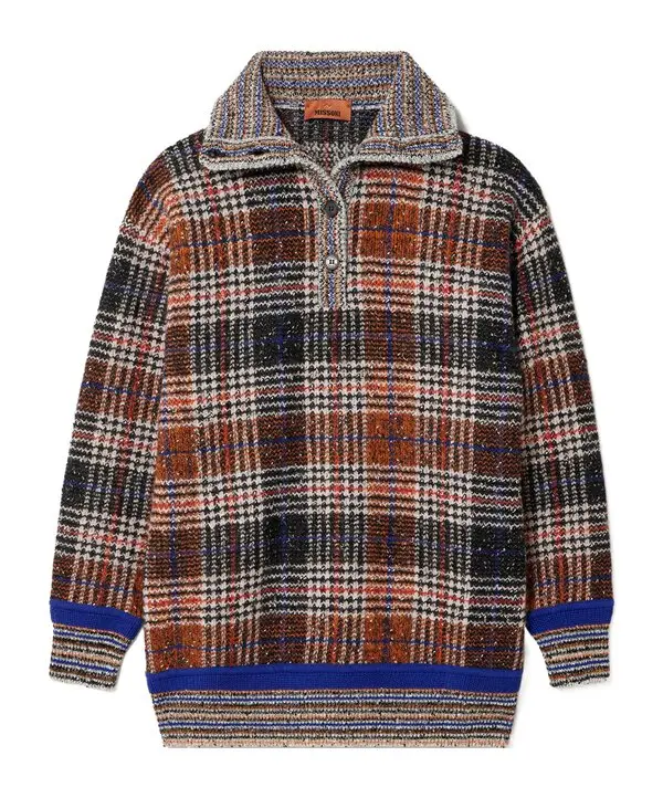 Missoni Checked Knitted Tunic