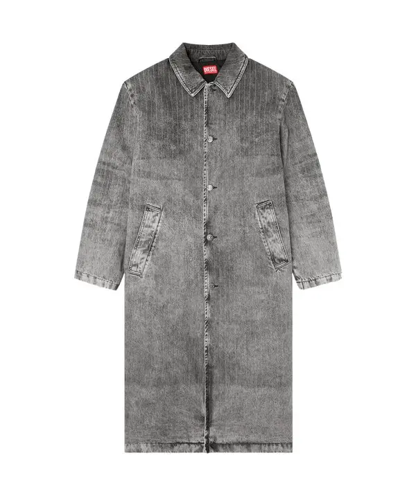 DIESEL® Pinstripe Windbreaker - Dark Gray