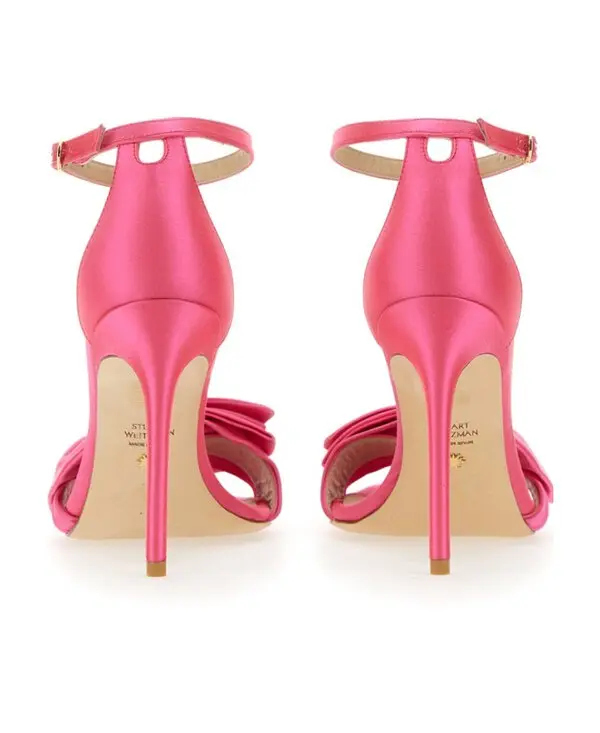 STUART WEITZMAN Nudistcurver Loveknot Sandals - Pink