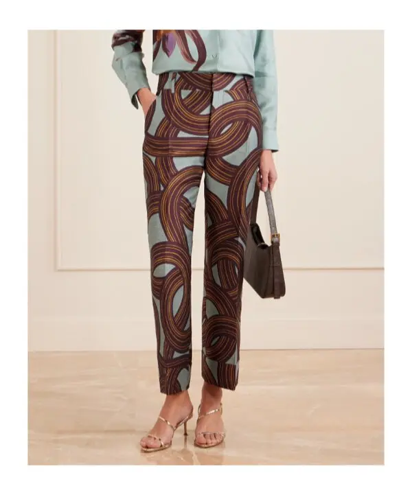 La DoubleJ Hendrix Jacquard Tailored Trousers