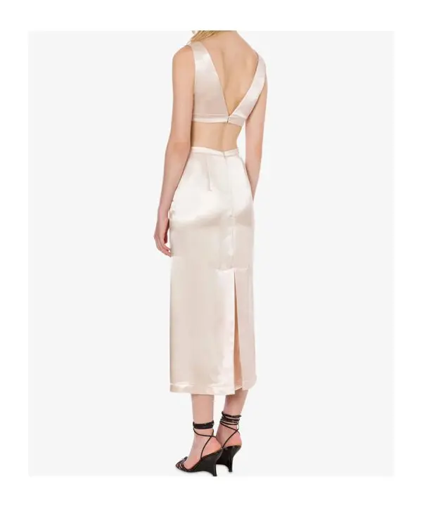 Philosophy Di Lorenzo Serafini Sleeveless V-neck Satin Top