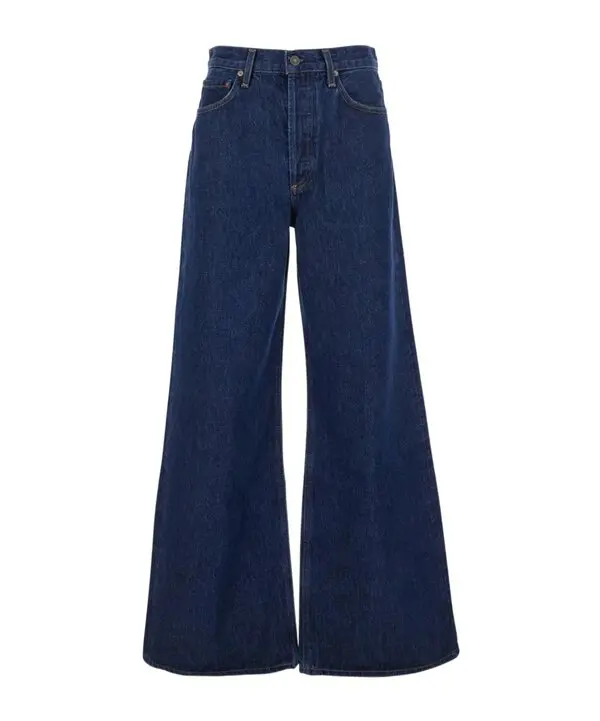 AGOLDE High Waisted Wide Leg Jeans