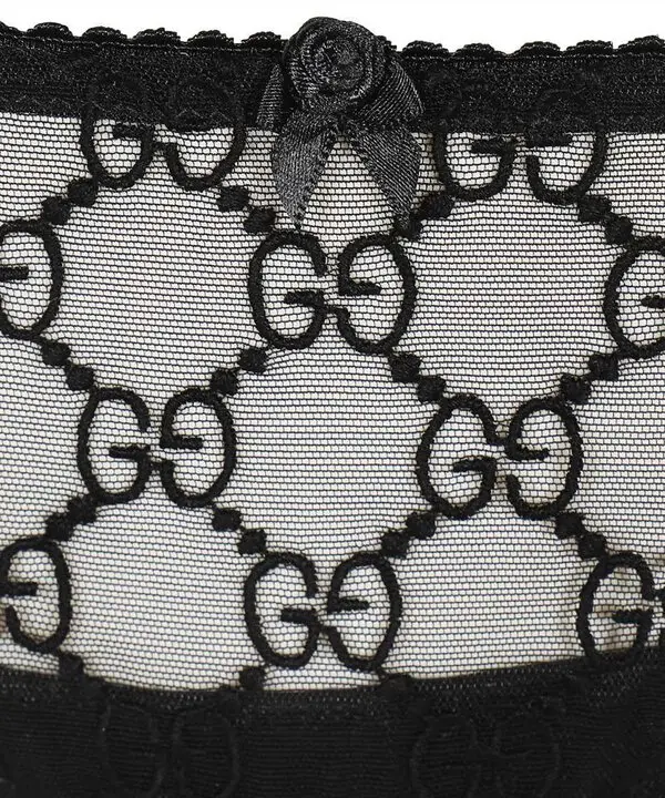 Gucci Logo Lace Briefs