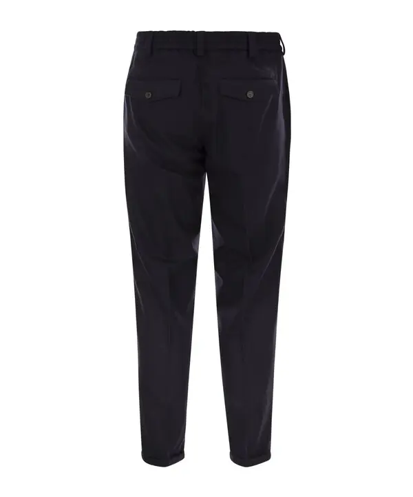 PT TORINO Rebel Wool Straight-leg Pants