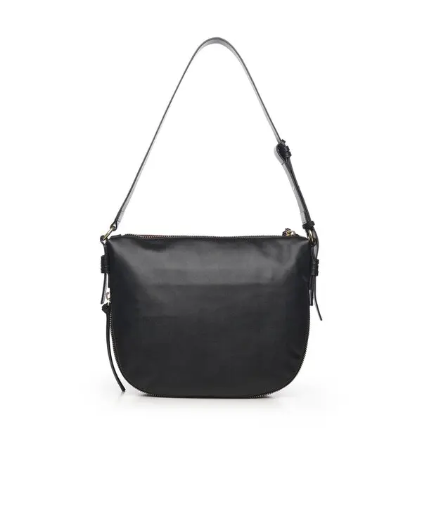 Pinko Zipped Shoulder Bag - Green