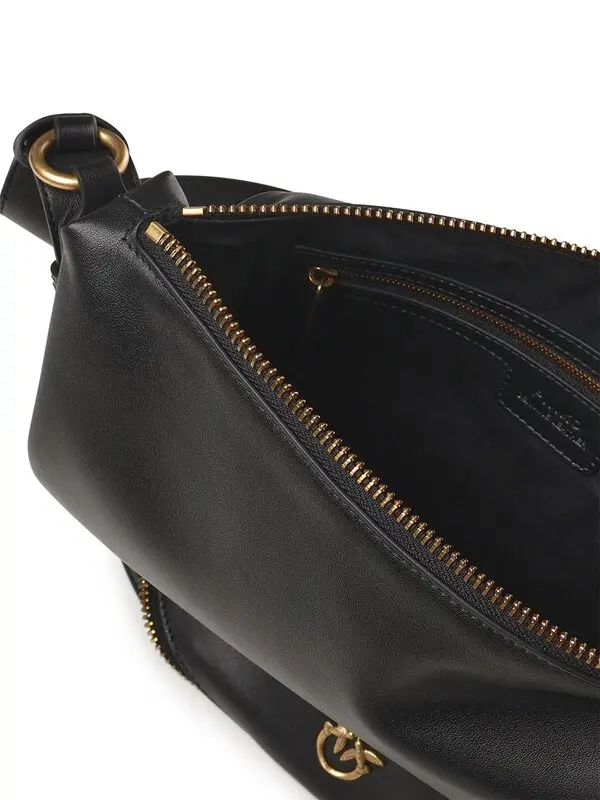 Pinko Zipped Shoulder Bag - Green