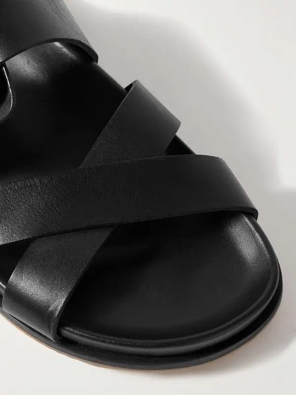Gabriela Hearst Circe Leather Slides