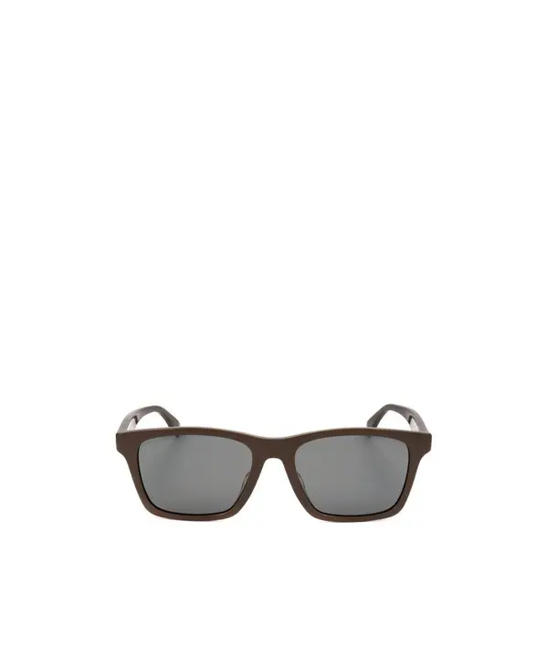 Fendi Full Rim Rectangle Sunglasses - Gray