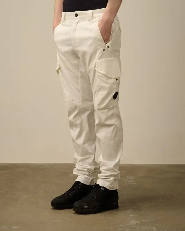 C.P. COMPANY Cargo Pocket Trousers - Nude