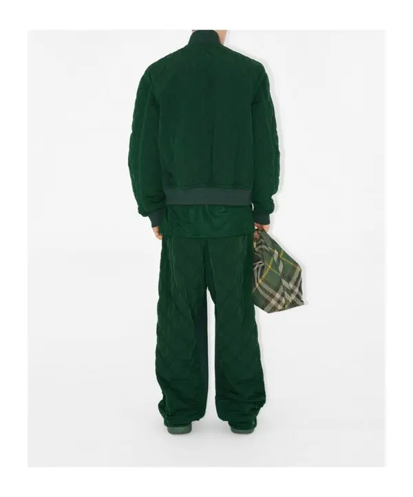 Burberry Quilted Zip-up Bomber Jacket