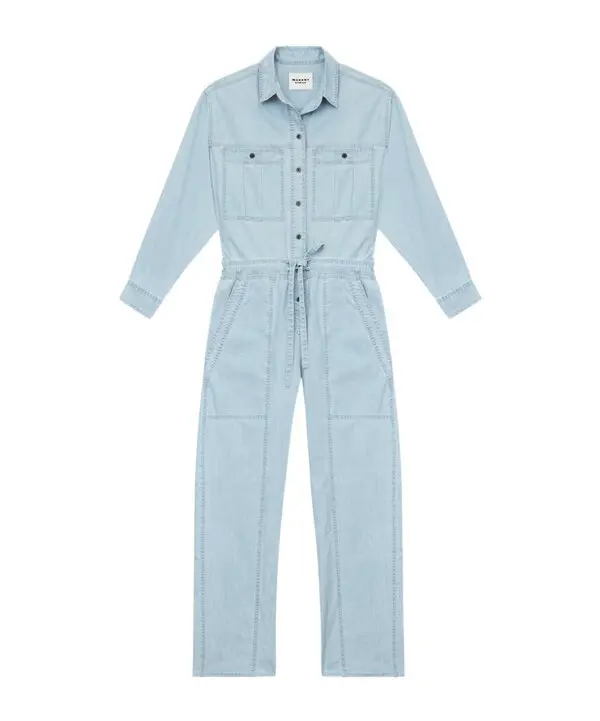 Isabel Marant Étoile Valena Jumpsuit - Light Blue