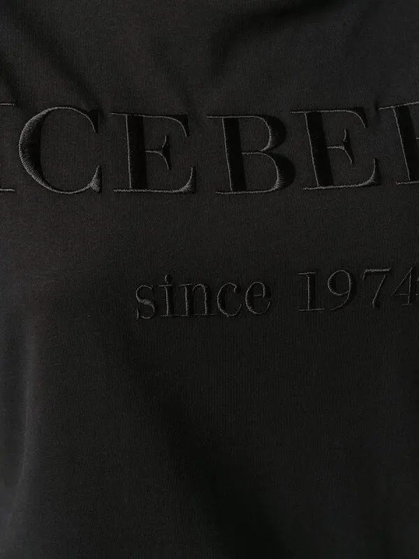 Iceberg Logo Embroidered T-shirt