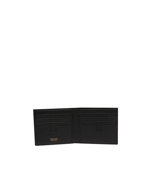 TOM FORD Classic Bi-fold Wallet - Black