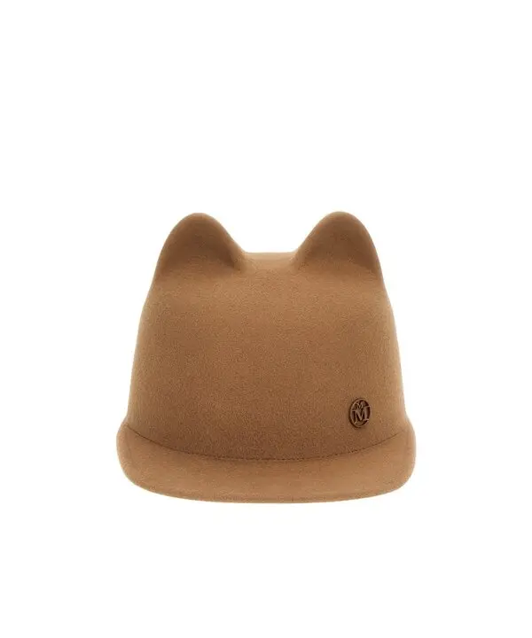 MAISON MICHEL Jamie Hat - Brown