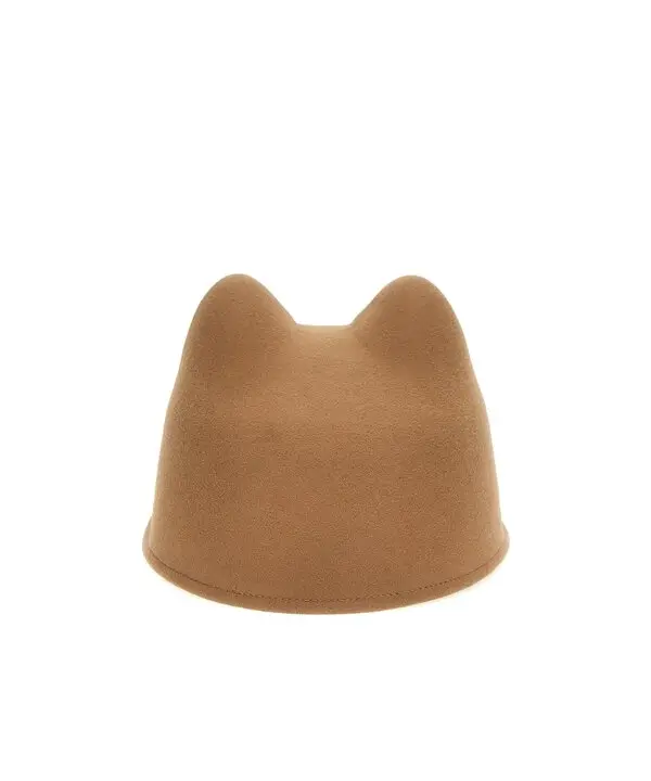 MAISON MICHEL Jamie Hat - Brown