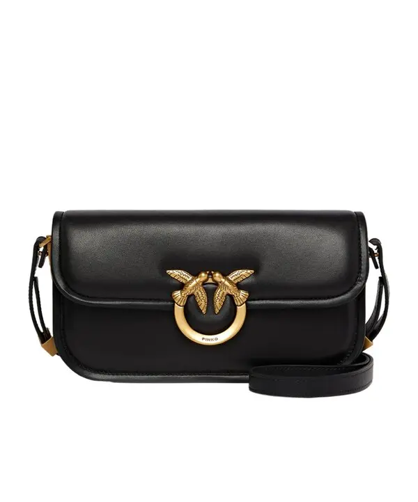 Pinko Small Love Birds Chain Shoulder Bag