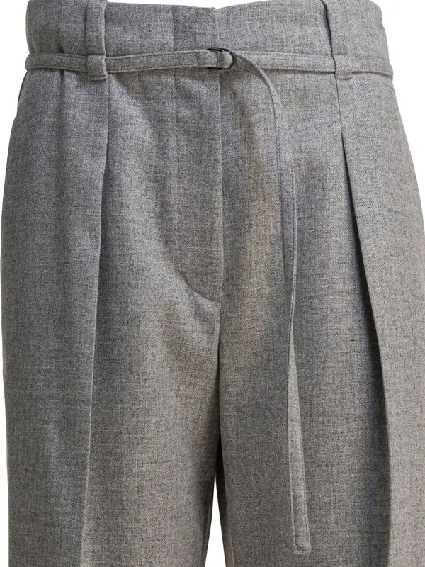 Brunello Cucinelli Pleated Belted Trousers