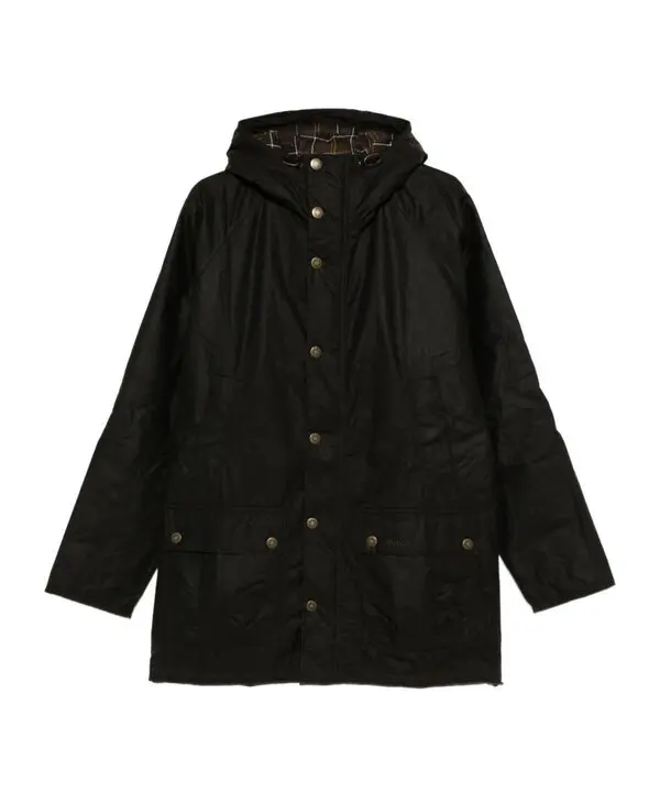 Barbour Logo Detailed Hooded Parka