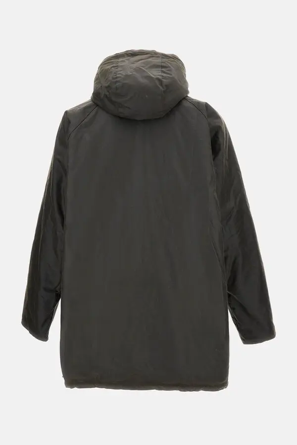 Barbour Logo Detailed Hooded Parka