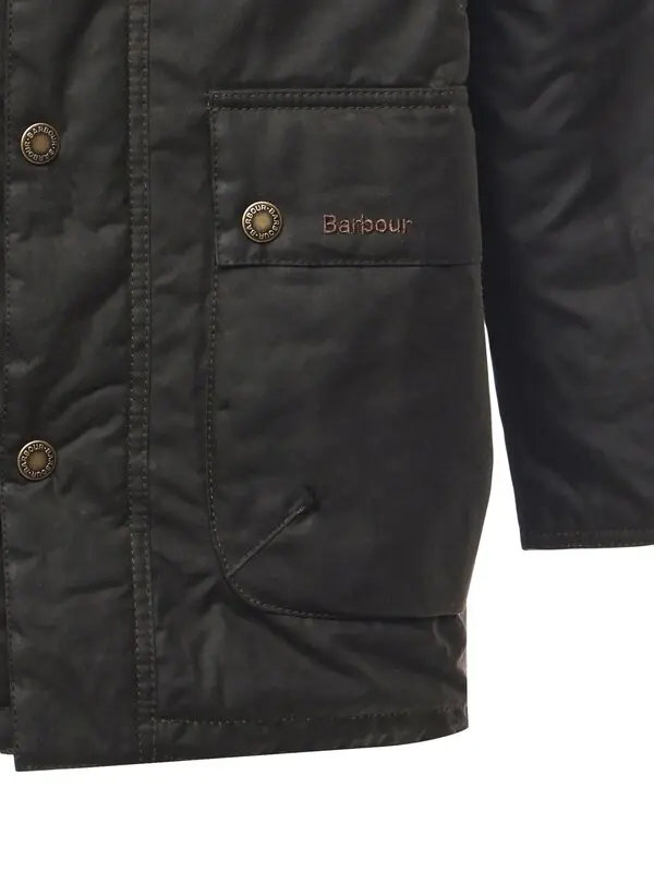 Barbour Logo Detailed Hooded Parka