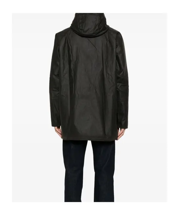 Barbour Logo Detailed Hooded Parka