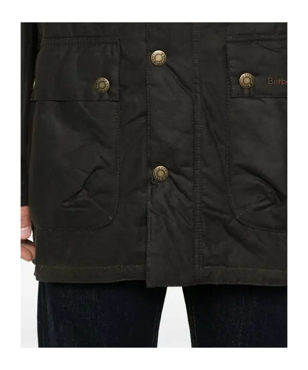 Barbour Logo Detailed Hooded Parka