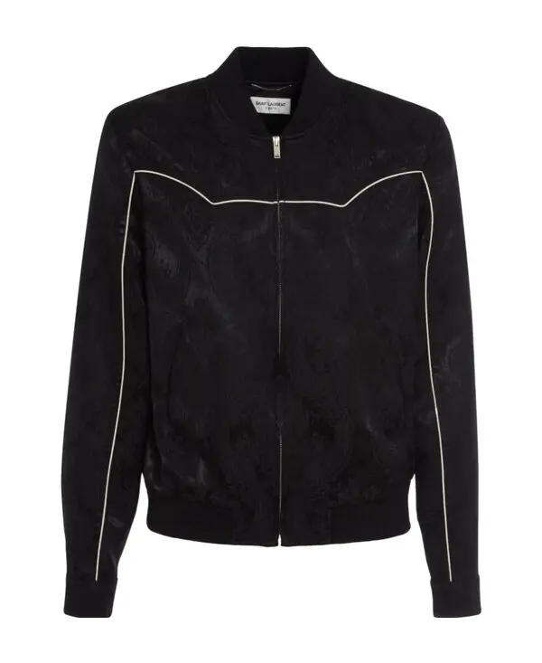 Saint Laurent Printed Bomber Jacket