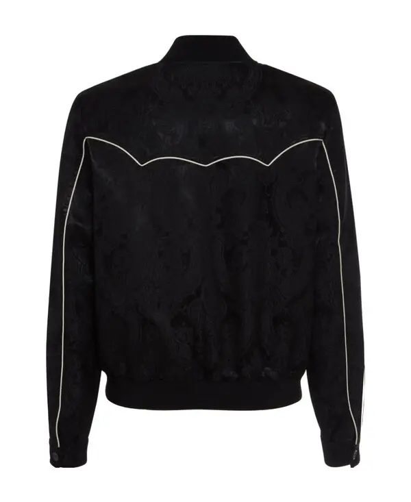 Saint Laurent Printed Bomber Jacket