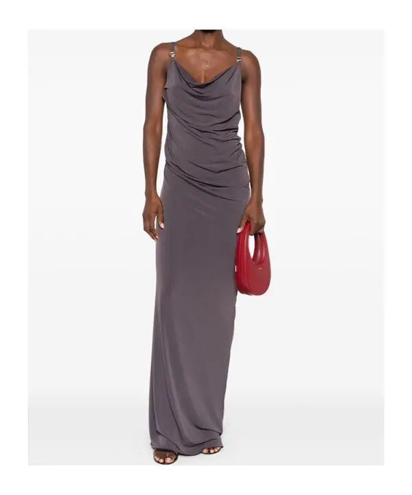 Coperni Sleeveless Ruffled Maxi Dress