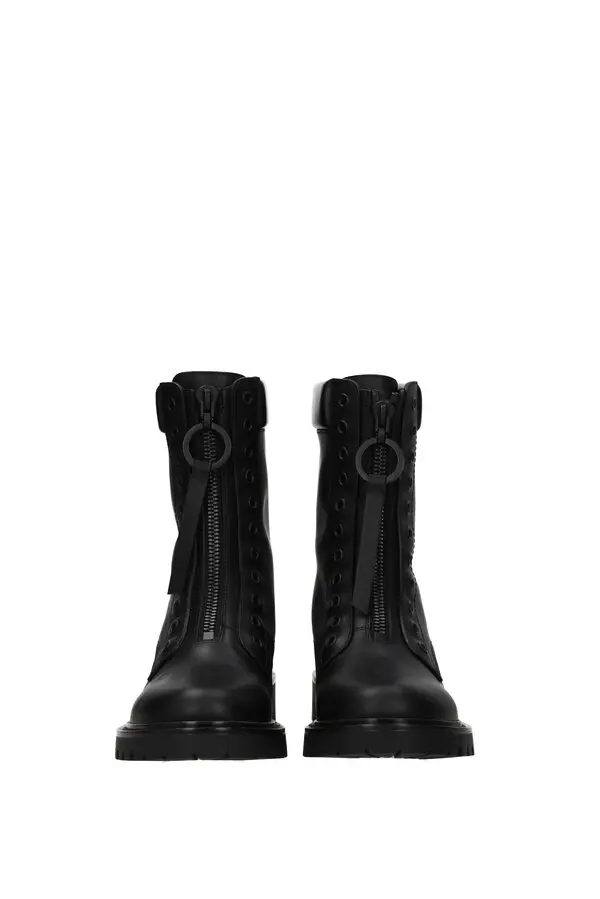 Dior Zip-up Combat Boots