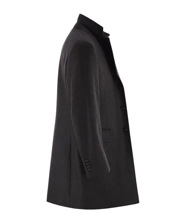FAY 3-in-1 Double Coat - Anthracite
