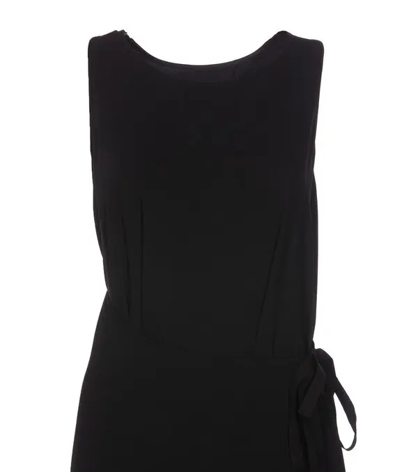 MAISON MARGIELA Sleeveless Belted Maxi Dress