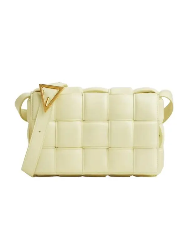 Bottega Veneta Padded Cassette Crossbody Bag - Yellow