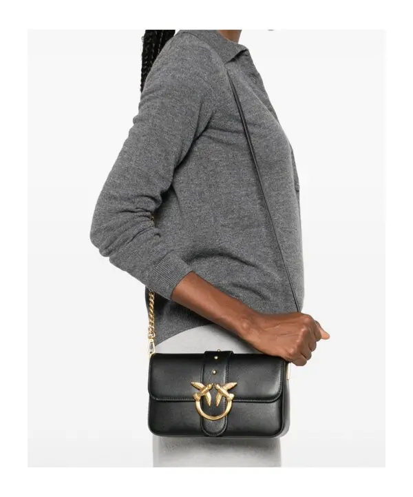 Pinko Mini Love Bag - Black