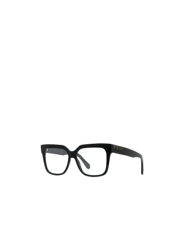 Stella McCartney Square Frame Eyeglasses - Black