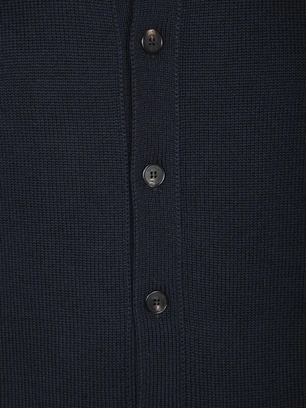 ZANONE High Neck Button-up Cardigan