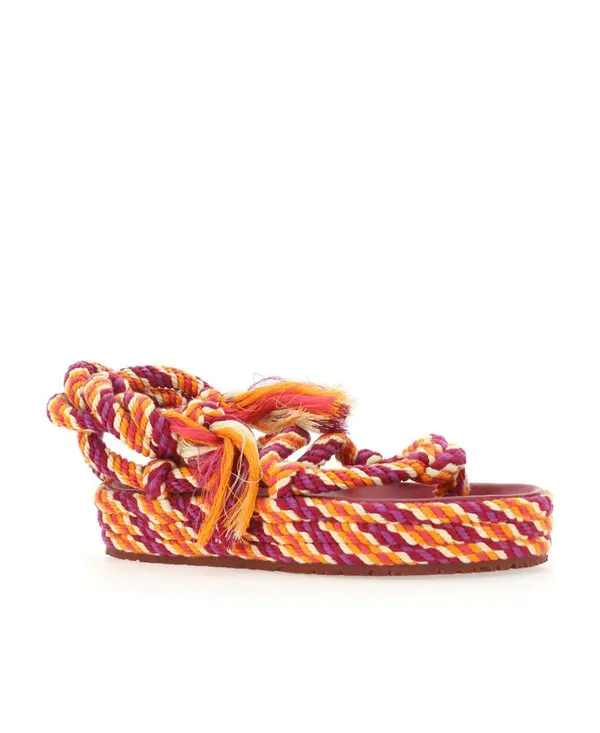 Isabel Marant Étoile Erol Rope Platform Sandals