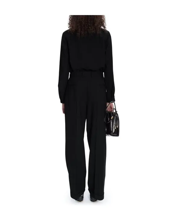 A.p.c. Long Sleeve Buttoned Shirt With Logo