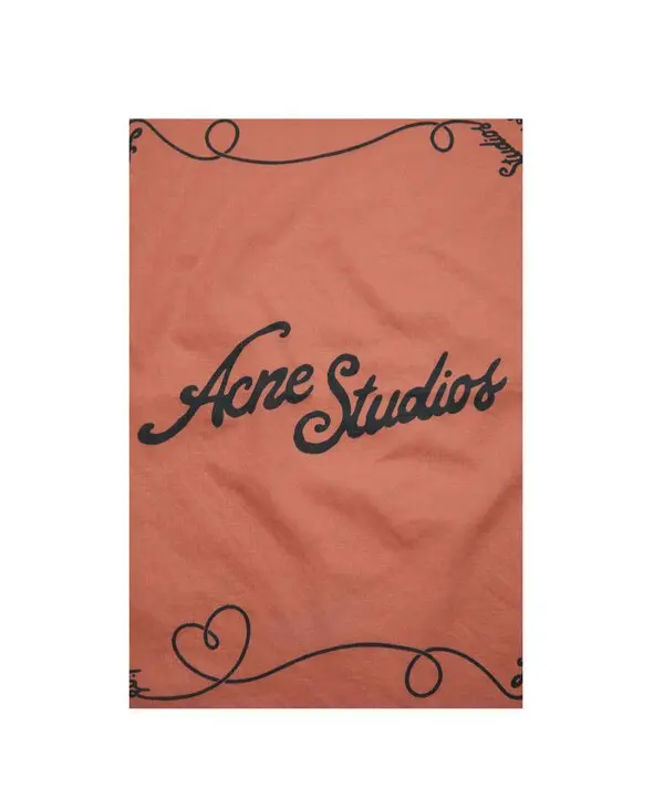 Acne Studios Logo-print Scarf