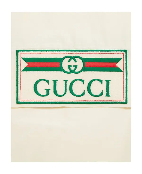 Gucci Logo Patch Nylon Sweatshirt