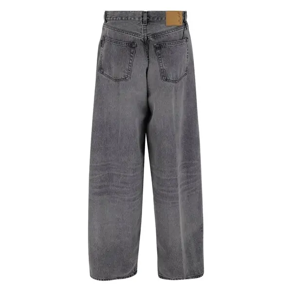 HAIKURE Faded Denim Jeans - Gray