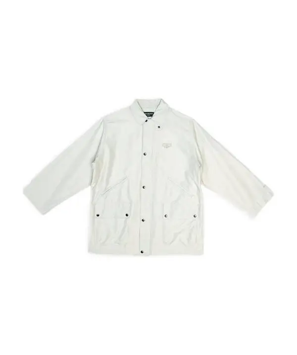 Balenciaga Raglan-sleeve Parka Coat - No
