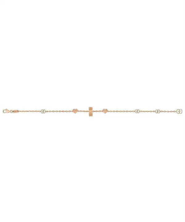 Gucci Logo Bracelet With Pendant Details