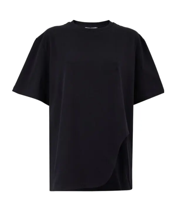 Attico Short-sleeved T-shirt - Black