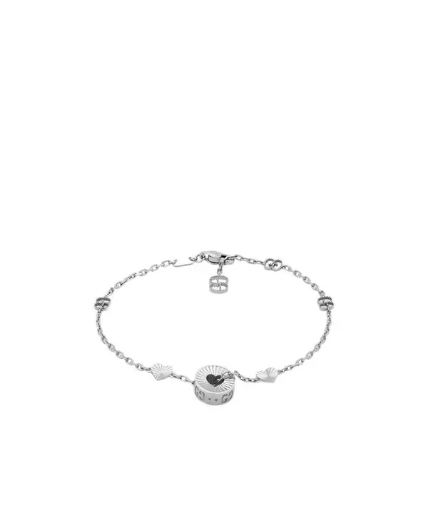 Gucci Logo Chain Bracelet - Gray