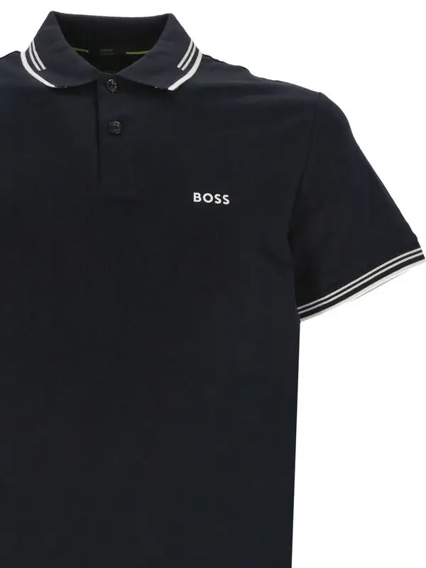 Hugo Boss Logo-print Polo Shirt