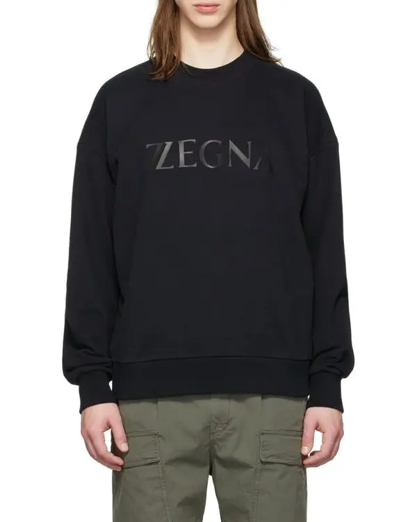 Zegna Logo-print Sweatshirt