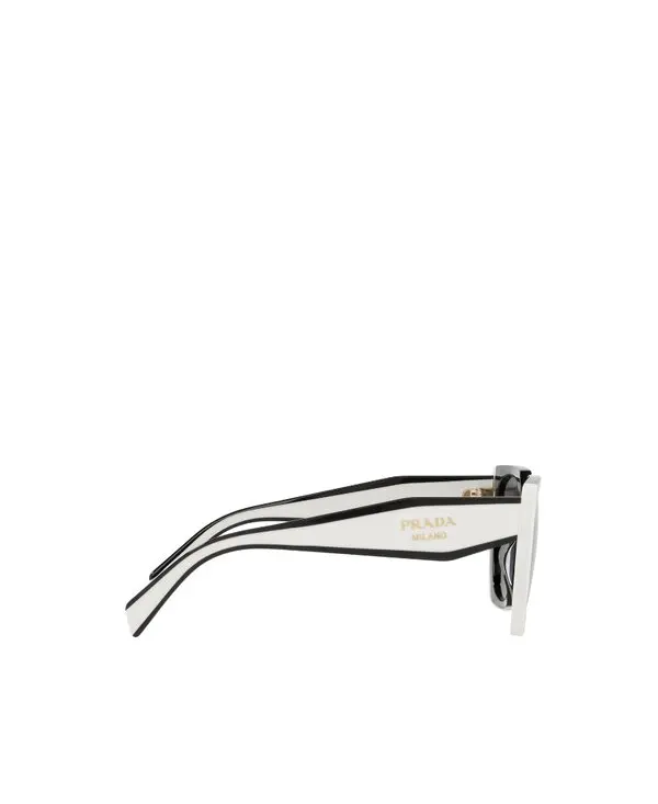 Prada Cat Eye Frame Sunglasses - Gray