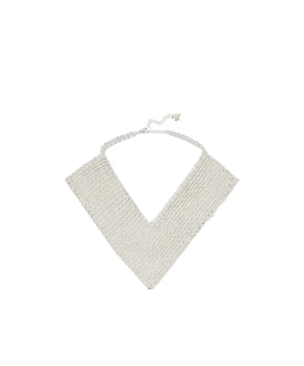 Magda Butrym Crystal Necklace - Silver